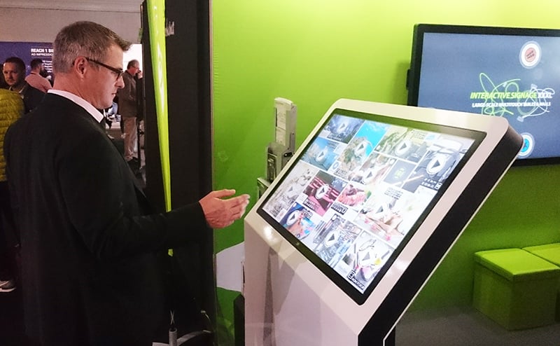 dmexco 2017: 3M & eyefactive show interactive digital signage