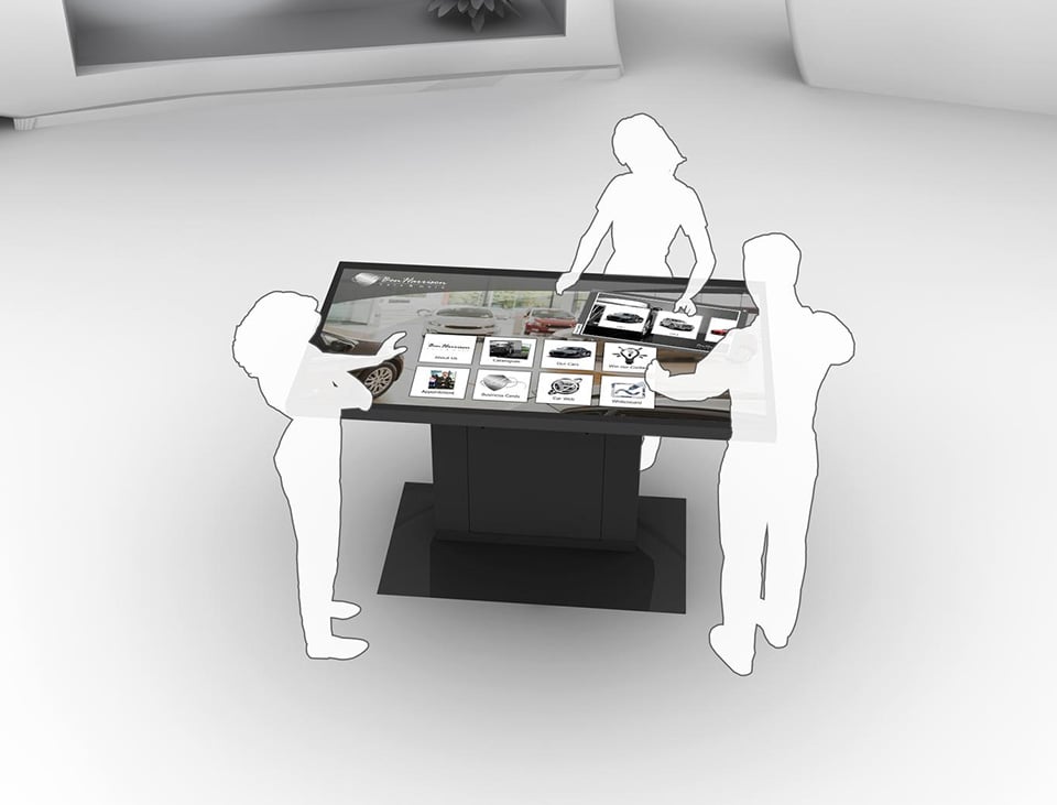New product: Premium touchscreen table TAURUS