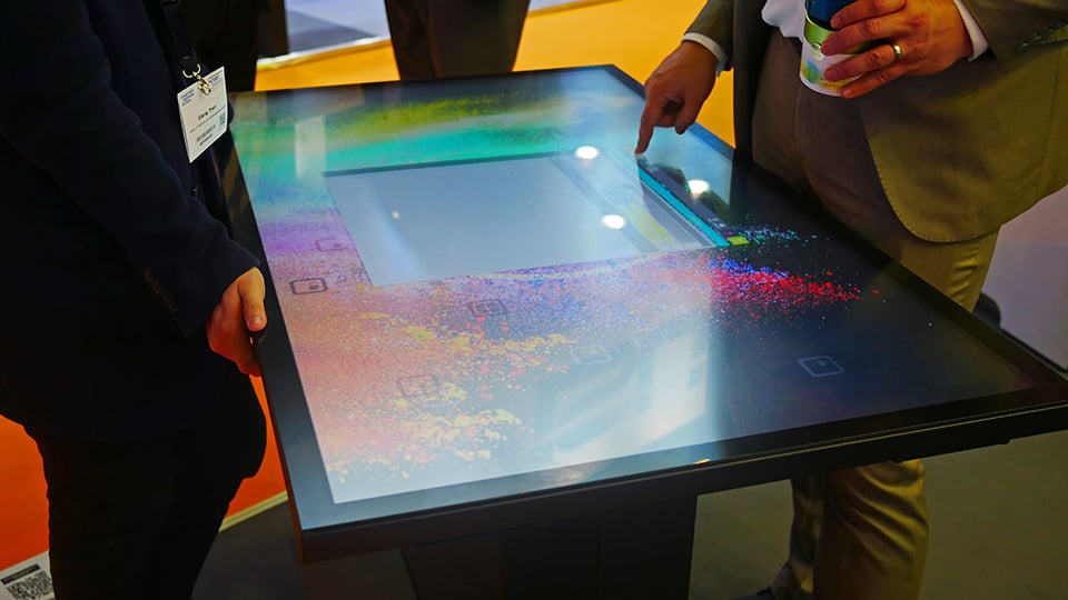 Interactive retail touchscreen solutions at ISE 2019