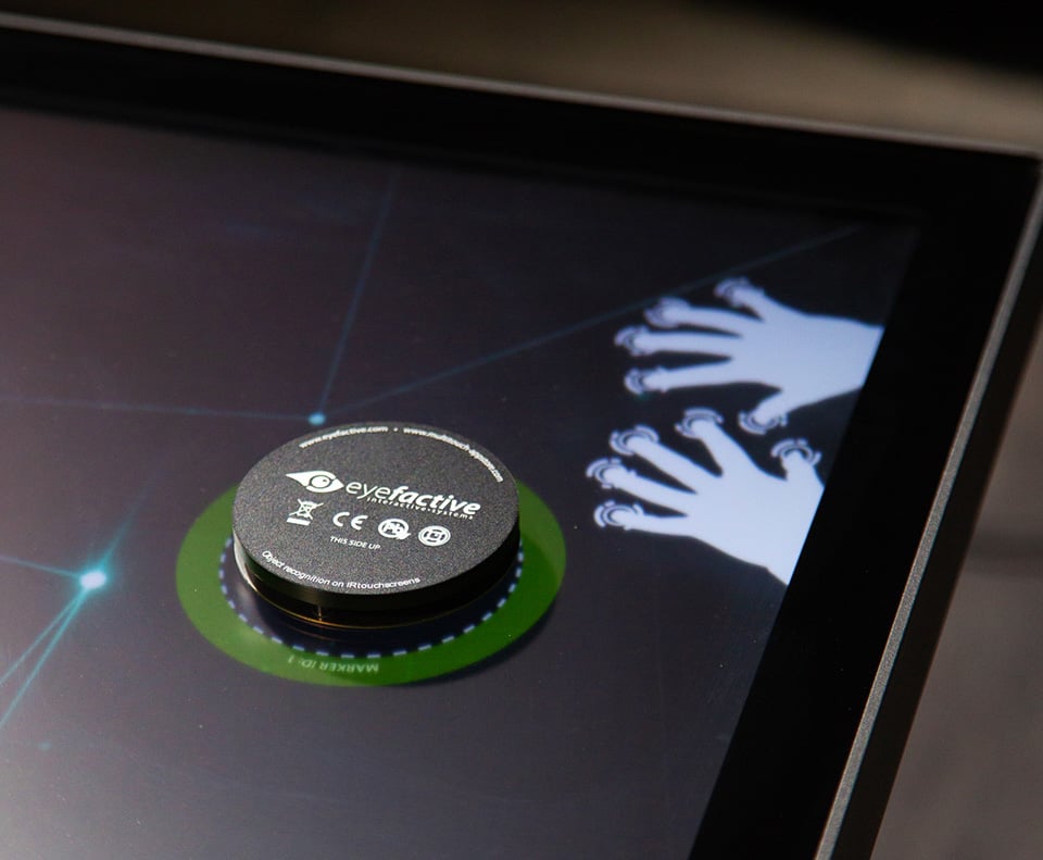 eyefactive develops object recognition for IR touch screens up to 98''